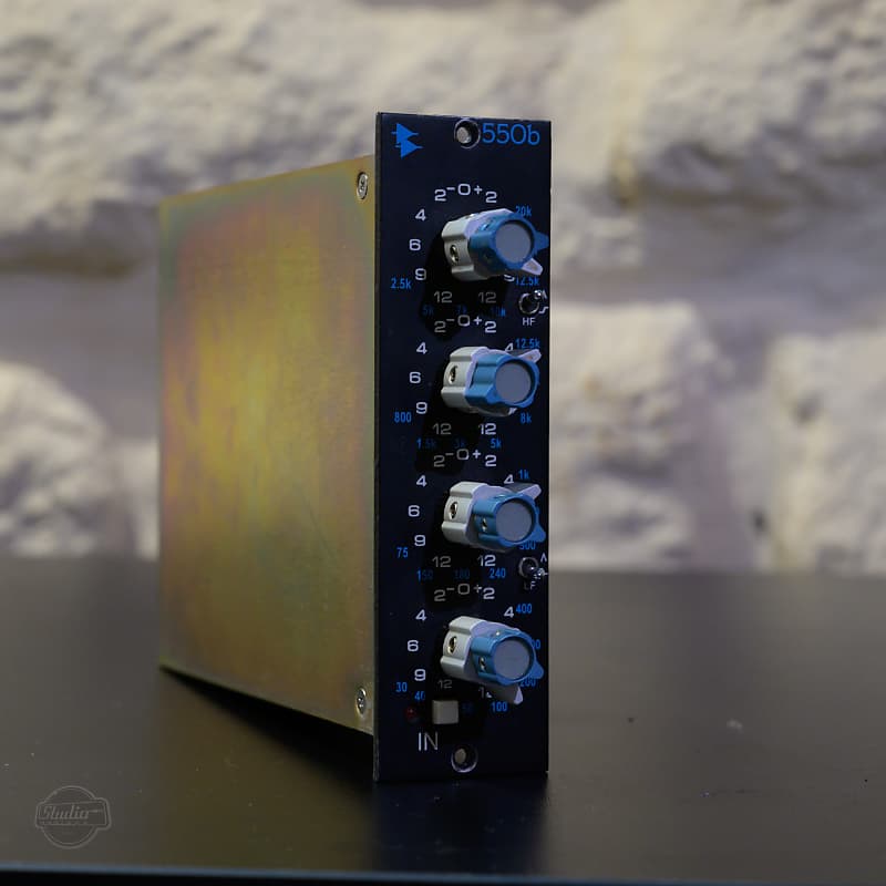 API 550B 500 Series 4-Band Equalizer Module 1990 - Present - Black ...